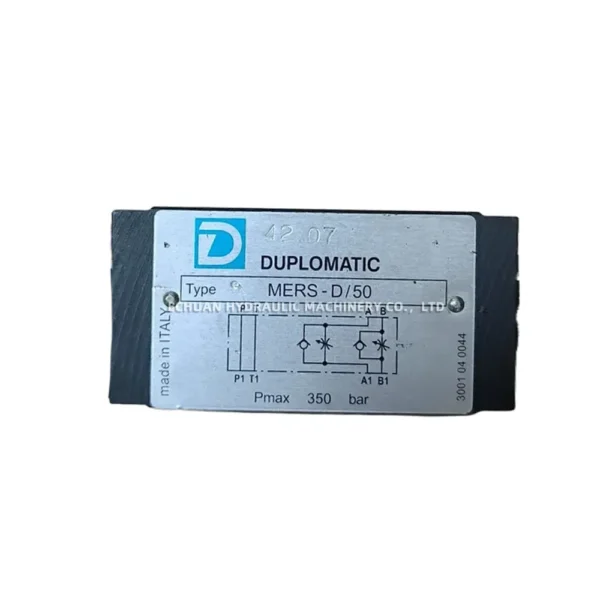 DUPLOMATIC MERS-D/50 - Echuan Hydraulic