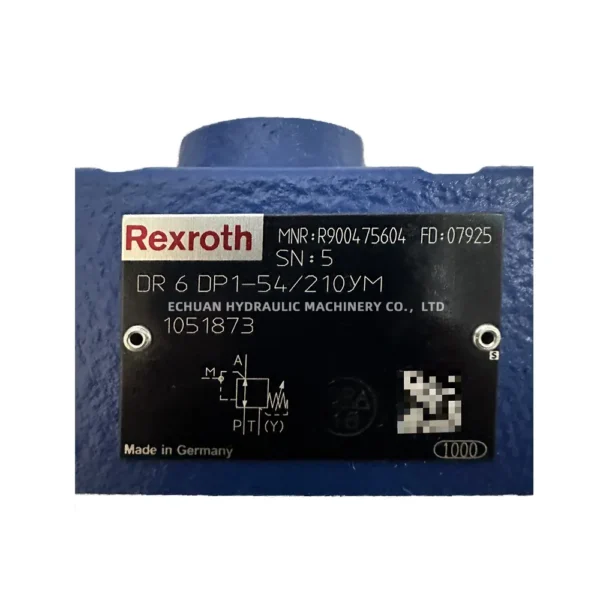 Rexroth DR 6 DP1-54/210YM R900475604 - Echuan Hydraulic