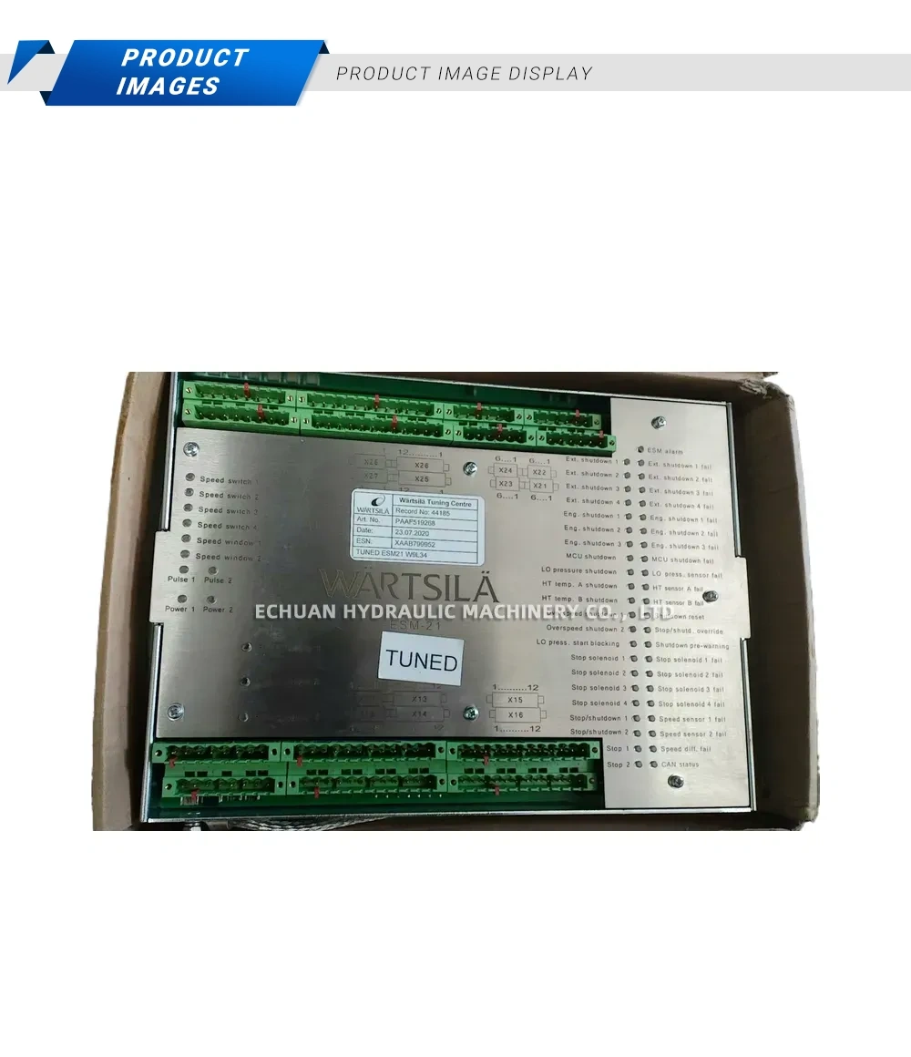 WARTSILA ESM-21 - Echuan Hydraulic
