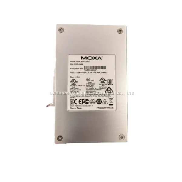 MOXA EDS-208A - Echuan Hydraulic