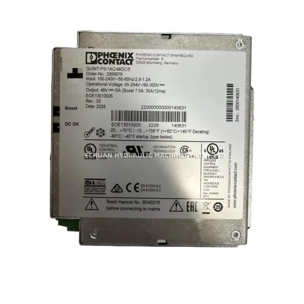 Phoenix QUINT-PS/1AC/48DC/5 - Echuan Hydraulic
