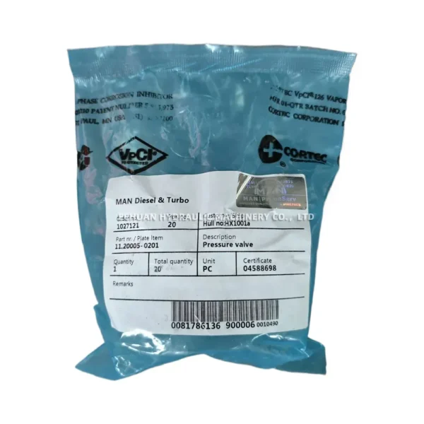 Man 11.20005-0200 Oil Outlet Valve - Echuan Hydraulic