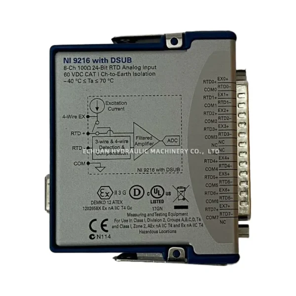 National Instruments 9216 - Echuan Hydraulic