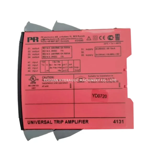 PR 4131 Universal Trip Amplifier - Echuan Hydraulic