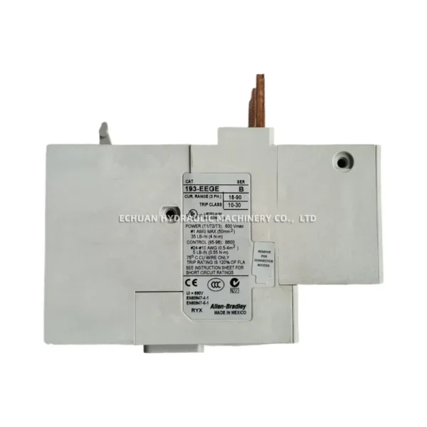 Allen-Bradley 193-EEGE overload relay - Echuan Hydraulic