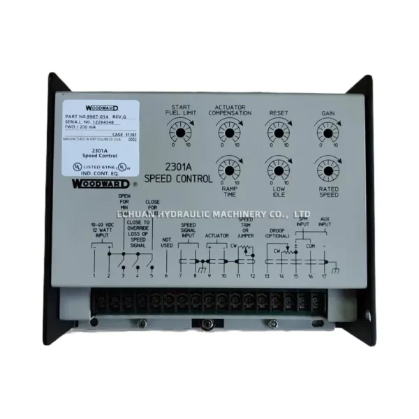 Woodward 9907-014 Speed Control - Echuan Hydraulic
